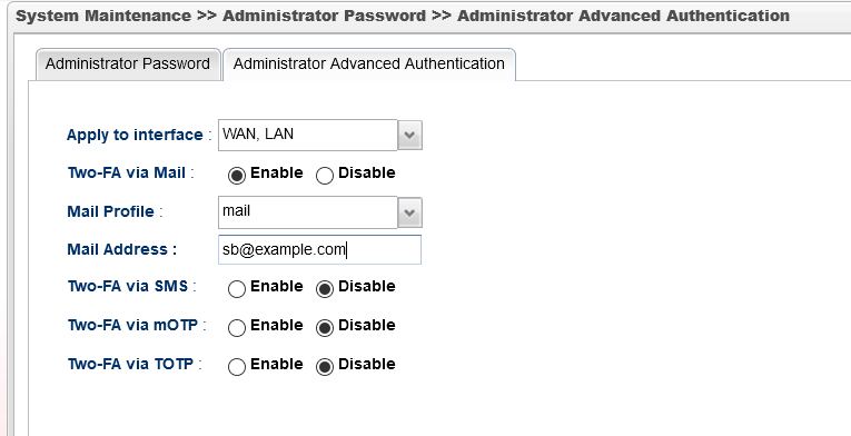 How to use two factor authentication to login Vigor3900/2960 | DrayTek